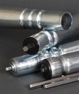Grooved Tapered Conveyor Rollers - Woodsage